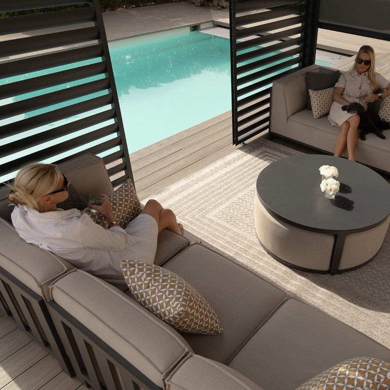 Electronic Motorised Aluminium Pergolas – Woodlark Garden Luxury